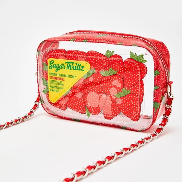 Sugar Thrillz | Bags | Sugar Thrillz Strawberry Container Whats Your ...